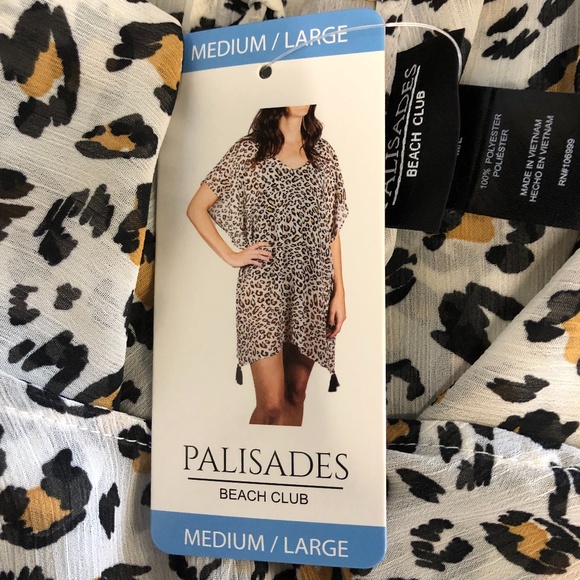 Palisades | Swim | New Super Cute Open Back Bathing Suit Cover Up ...